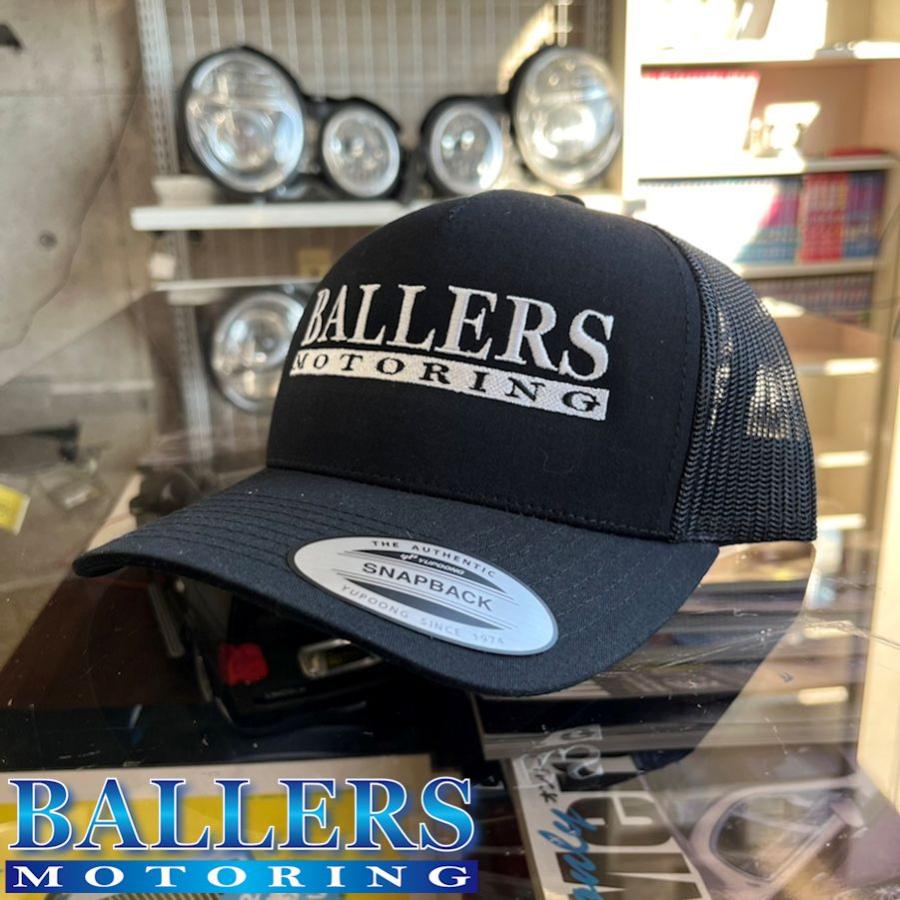 BALLERS MOTORING オリジナルキャップ BLACK カーブキャップ スナップバック ボーラーズモーターリング : ボーラーズ ...