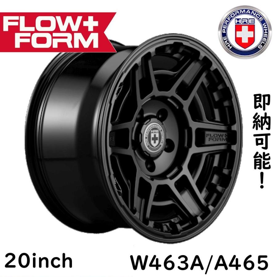 Mercedes-Benz 数量限定 HRE FT1 BENZ W463A W465 Gクラス 20inch 9.0J ホイール 20インチ サテンブラック ターマック G350d G400d ...