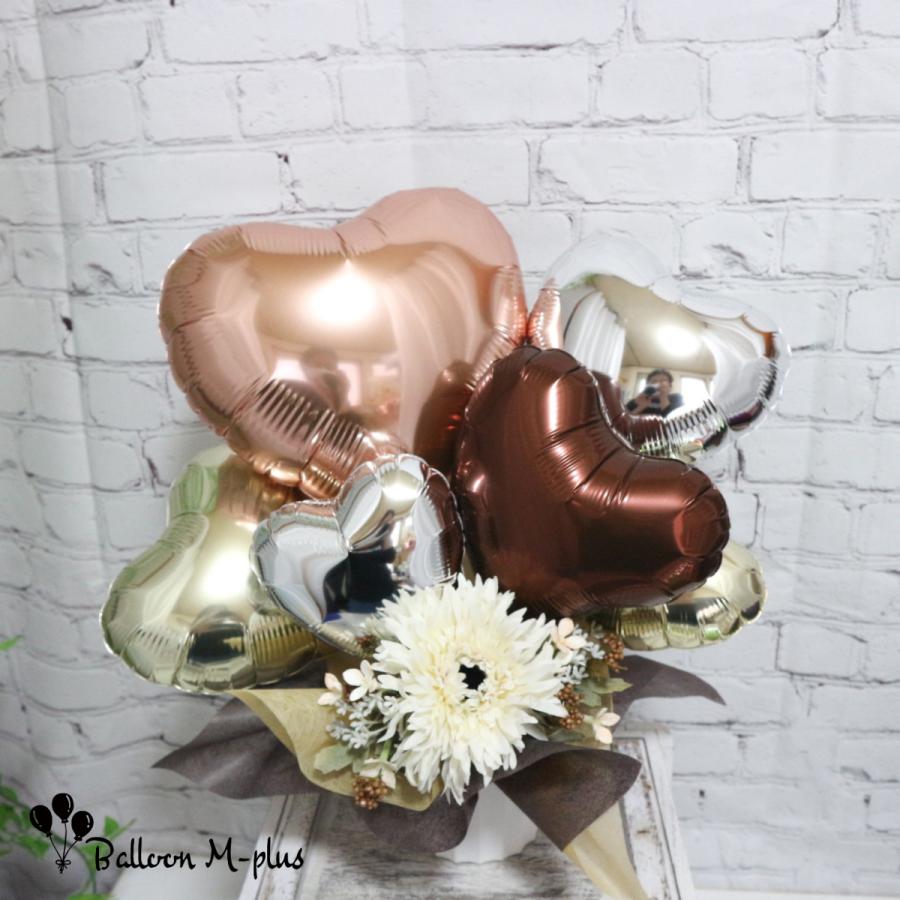 ＊送料無料＊ブラウン系バルーンギフト 誕生日 記念日 結婚式 開店祝い 名入れ無料 : Balloon M-plus - 通販 - Yahoo!ショッピング