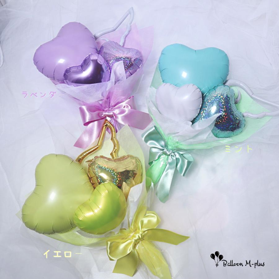 推し色バルーン パステルハートエンジェル 花束型アレンジ 生誕祭 成人式 記念日 : Balloon M-plus - 通販 - Yahoo!ショッピング