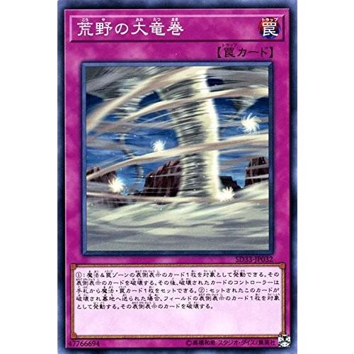遊戯王 荒野の大竜巻 ノーマル SD33-JP032 STRUCTURE DECK パワーコード・リンク : すじいち堂 - 通販 - Yahoo!ショッピング