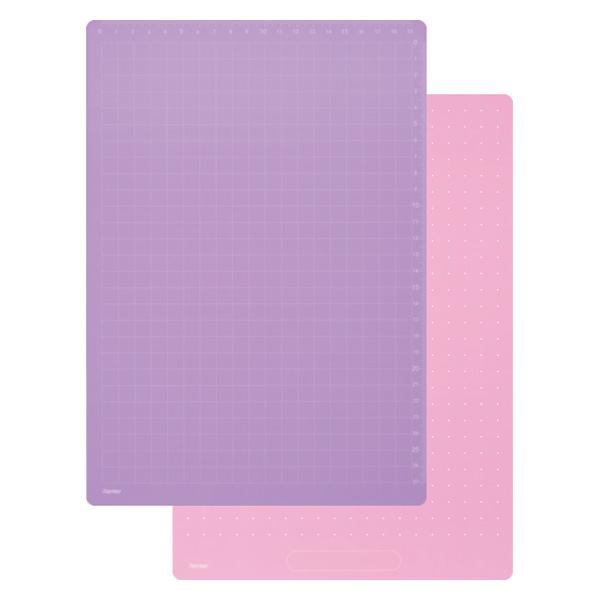 レイメイ藤井 先生おすすめ 魔法のザラザラ下じき A4（0.3mmドット）U752 V バイオレット 小学生低学年〜中学生向け 宿題プリントや横長の漢字・計算ドリル用 : バンブーショップ ...