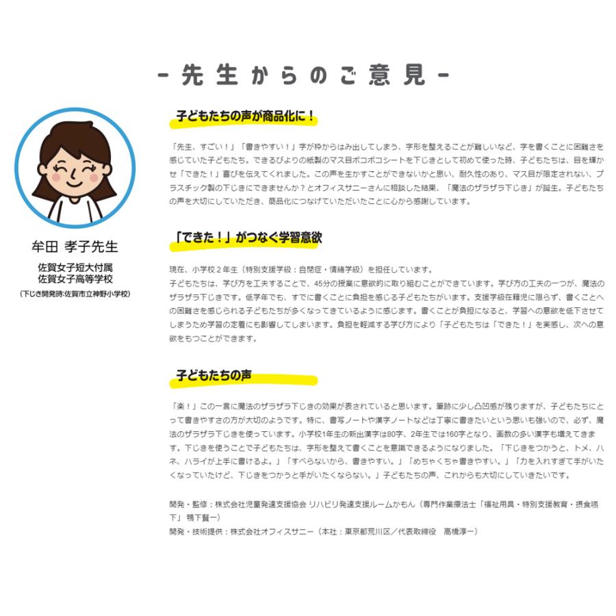 レイメイ藤井 先生おすすめ 魔法のザラザラ下じき B5（0.3mmドット） U783 A ブルー 小学生低学年〜中学生向け 授業ノート・漢字練習帳用 : バンブーショップ - 通販 ...