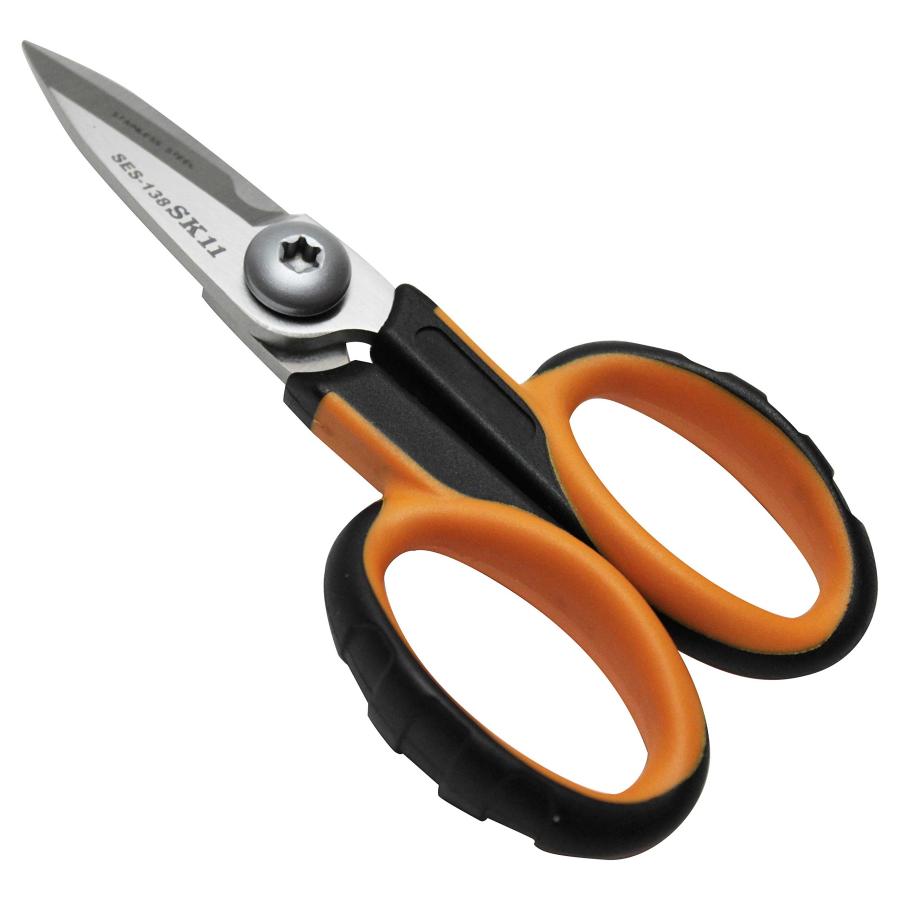 SK11(エスケー11) 電工はさみ 高硬度・高耐久 小さめ コンパクトサイズ 約140mm SES-138S : Banana Mint - 通販 - Yahoo!ショッピング