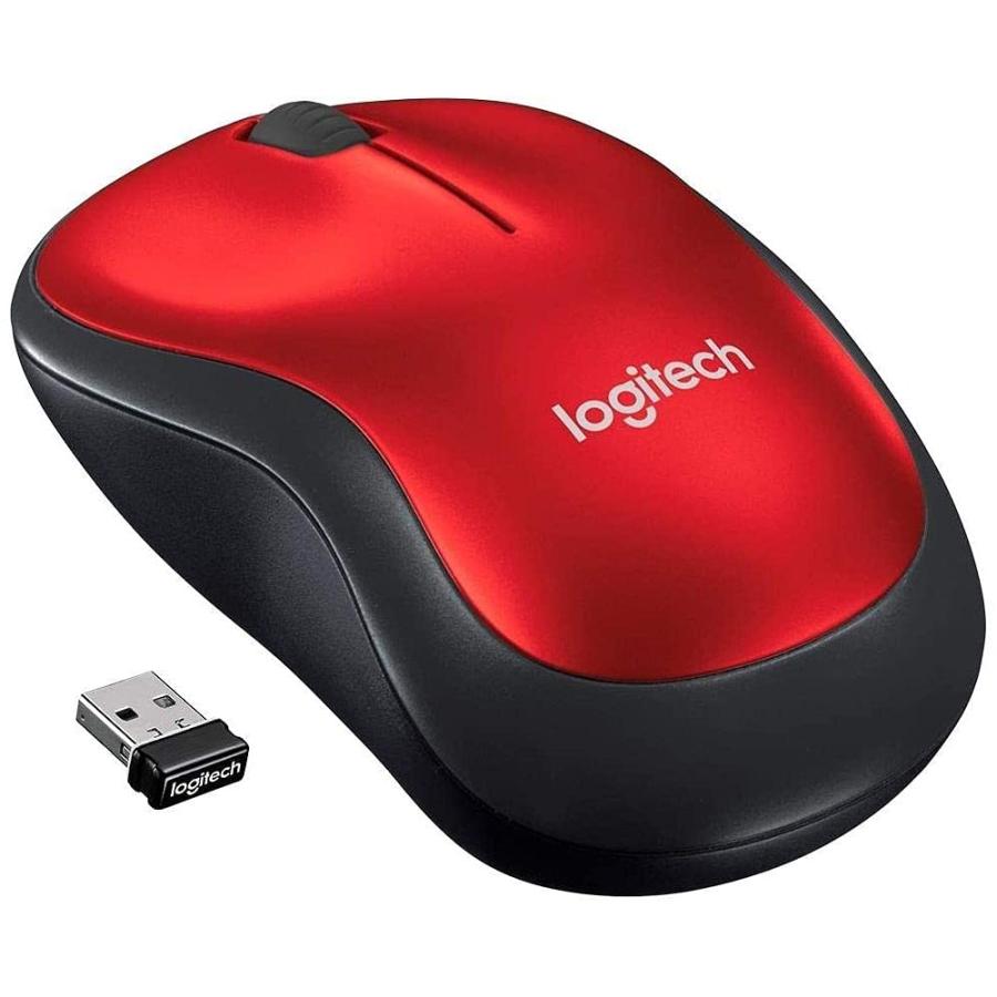 Logitech M185 ワイヤレス光学マウス 2.4GHz レッド (910-003635) : Banana Mint - 通販 - Yahoo!ショッピング