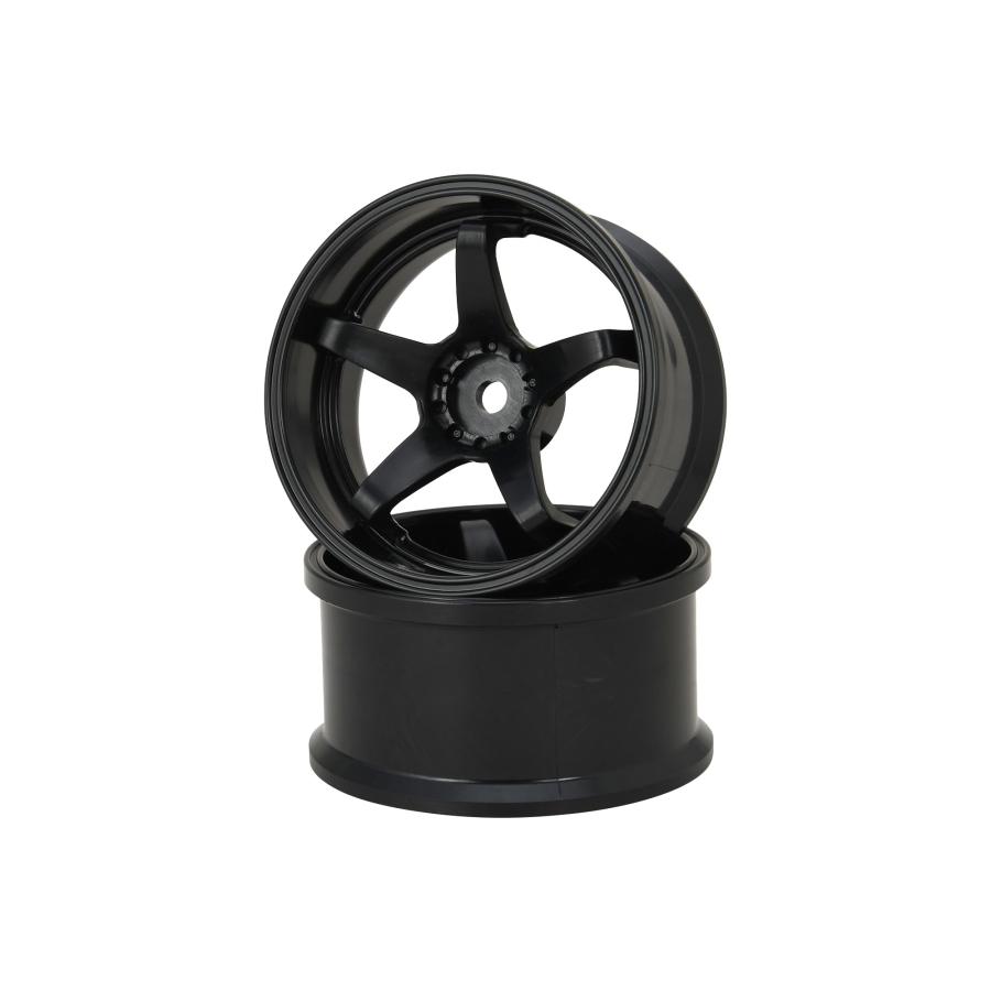 ジーフォース N-Type Drift Wheel Super Traction /＋6/Black R/Cカー用ホイール GD056 ...
