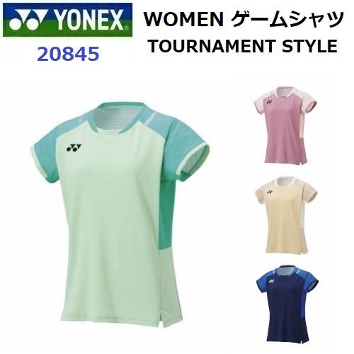 YONEX ヨネックス (20845) WOMEN ゲームシャツ 半袖 (M) : 磐梯運動具店 - 通販 - Yahoo!ショッピング
