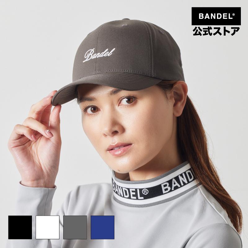 BANDEL バンデル COOL&DRY CURSIVE LOGO CAP キャップ ゴルフ 帽子 ロゴ メンズ レディース スポーツ ファッション : BANDEL公式 - 通販 ...