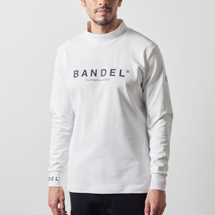BANDEL バンデル BASIC LOGO L/S MOCK NECK SHIRTS モックネック シャツ ゴルフ メンズ スポーツ ゴルフ ...