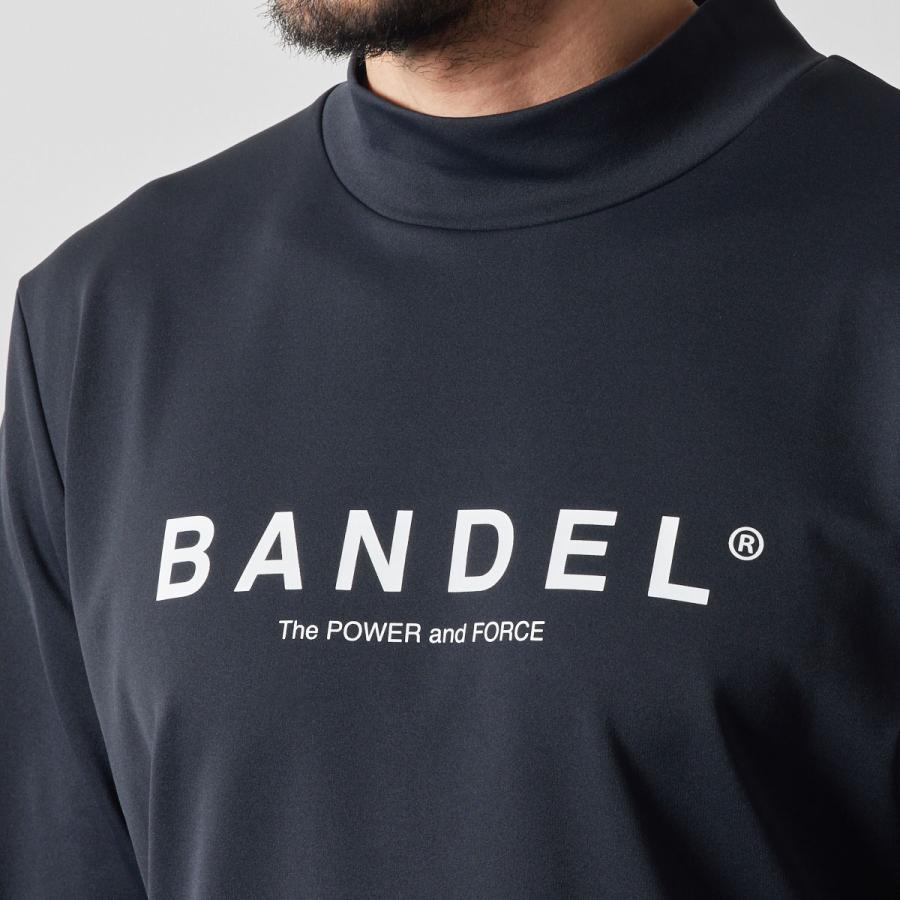 BANDEL バンデル BASIC LOGO L/S MOCK NECK SHIRTS モックネック シャツ ゴルフ メンズ スポーツ ゴルフ ...