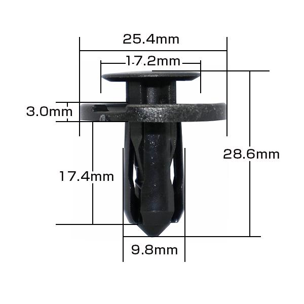 10個入 トヨタ 純正品番 9046710210 プッシュリベット クリップ グロメット クリップピン カーファスナー OEM 純正互換品 ...