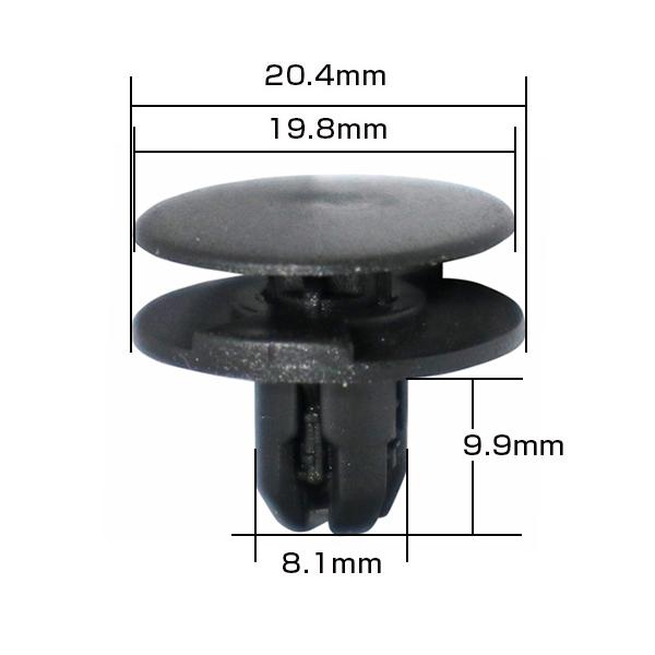 10個入 トヨタ 純正品番 9046707215 スクリュークリップピン グロメット クリップピン カーファスナー OEM 純正互換品 ...