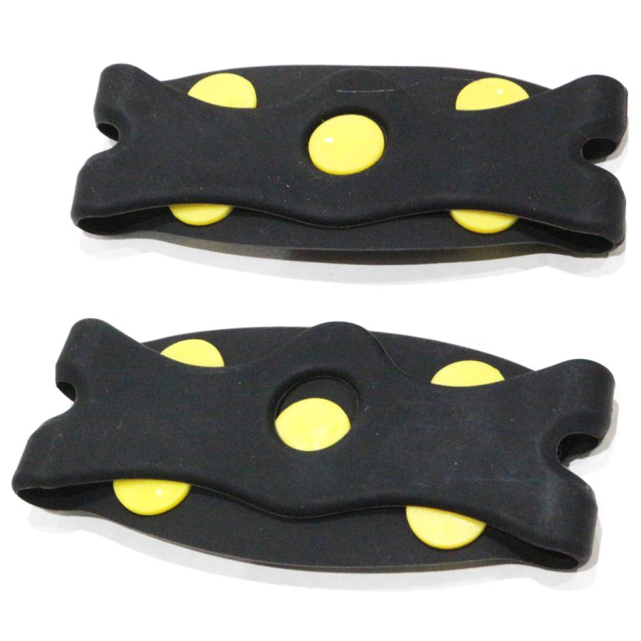 【送料無料】スノースパイク 靴 滑り止め 一足分 20〜27cm コンパクト スニーカー パンプス ヒール すべり止め 雪道 アイス グリップ : バンディーショップセカンド - 通販 ...