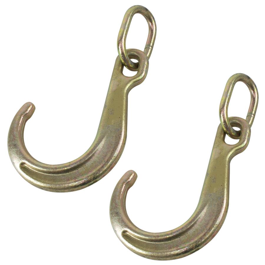 【送料無料】2個セット 牽引フック Jフック リング付 8インチ 積載車 レッカー ウインチ けん引 チェーン 固定 J型 全長20cm 耐荷重2450KG : バンディーショップセカンド ...
