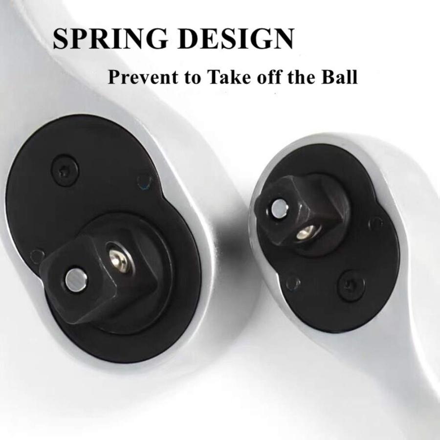 ラチェットレンチドライブ 6.35mm（1/4 "）ソケットレンチ クイックリリースラチェットハンドルソフトハンドル 車バイク DIY 修理 (1/4 : 晩田商店2 - 通販 - Yahoo ...