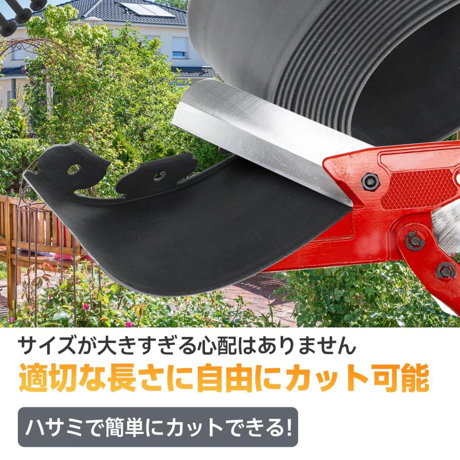 seiyishi ガーデンエッジ 芝の根止め ガーデンフェンス 花壇の土止め L字型 ガーデニング 花壇 柵 フリーデザインエッジ 人工芝の仕切り 園 : 晩田商店2 - 通販 - Yahoo ...