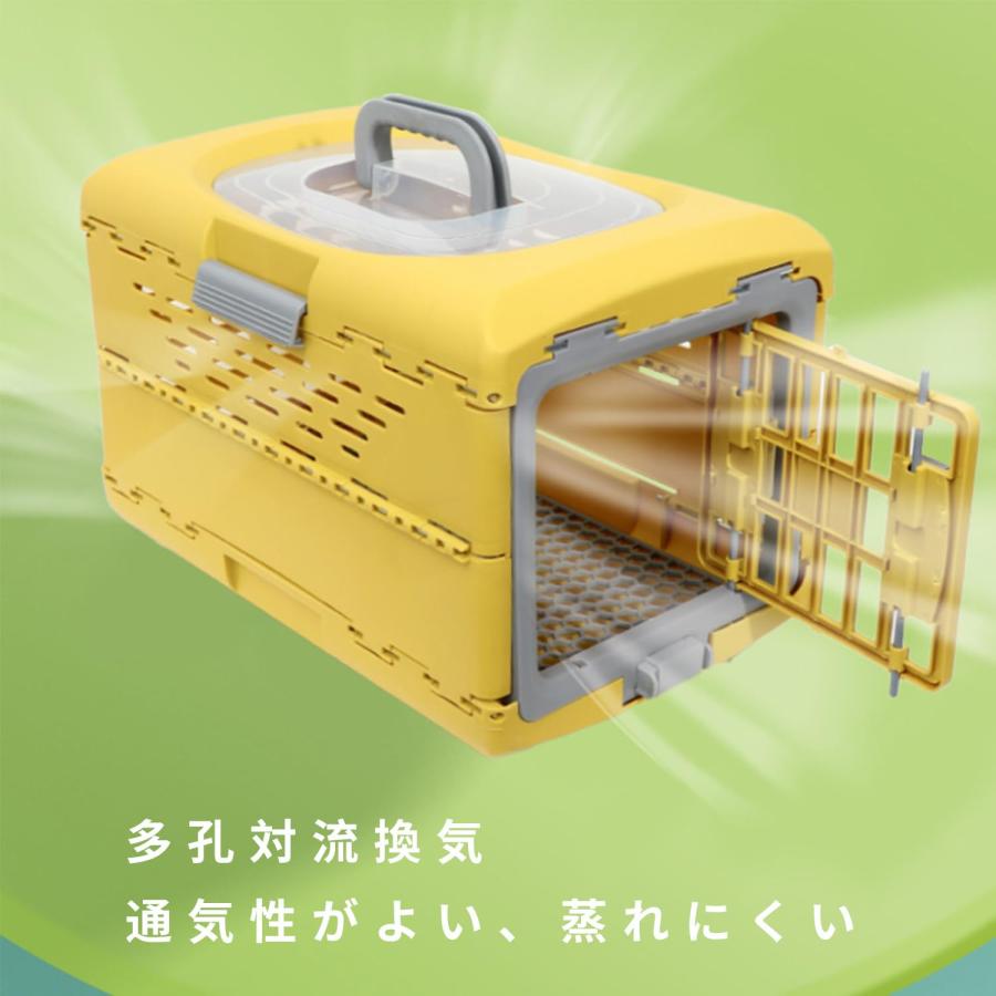 KD ペットキャリー 航空ケース 折りたたみ ケース ペットキャリーケース 猫用 犬用 犬猫兼用ハードクレート 通気性 換気 旅行 収納便利 軽量 航 : 晩田商店2 - 通販 - Yahoo ...