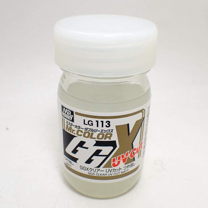 GSIクレオス Mr.カラー GGX ダブルジーエックス LG113 つや消しクリアー UVカット 溶剤系アクリル樹脂塗料 容量：60ml : 車模型 barchetta - 通販 ...