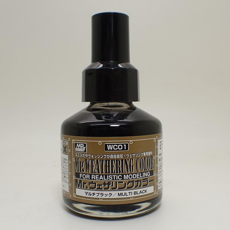 GSIクレオス Mr.ウェザリングカラー (マルチブラック) 40ml クレオス WC01 : 車模型 barchetta - 通販 ...