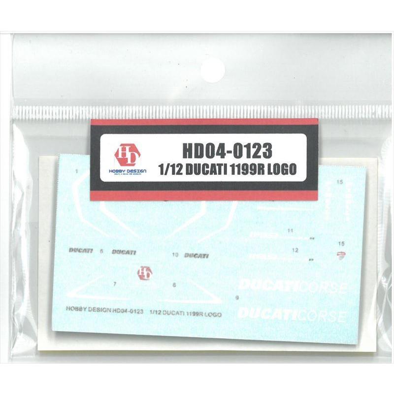 1/12 Ducati 1199R LOGO ホビーデザイン HD04-0123 : hd04-0123 : 車模型 barchetta ...