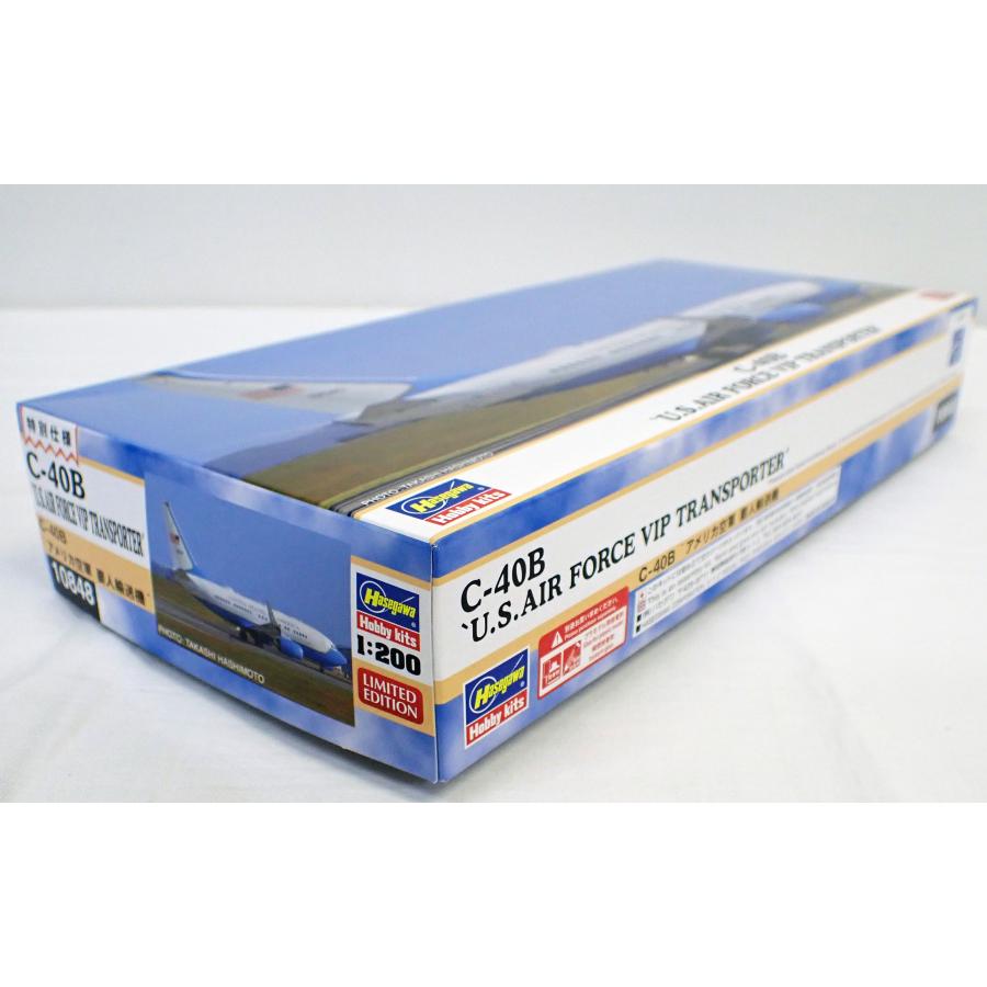 1/200 C-40B アメリカ空軍 要人輸送機 ハセガワ プラモデル 飛行機 限定品 10848 : hs-10848 : 車模型 barchetta - 通販 - Yahoo!ショッピング
