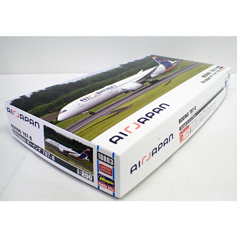 1/200 AirJapan ボーイング 787-8ハセガワ プラモデル 飛行機 限定品 10863 : hs-10863 : 車模型 ...