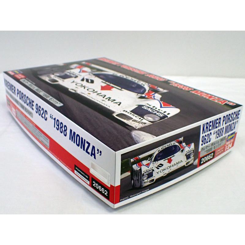 1/24 クレマー ポルシェ 962C “1988 モンツア” ハセガワ 限定品 新デカール プラモデル 自動車 20662 : hs ...