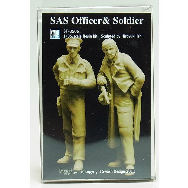 1/35 SAS Officer＆Soldier SWASH DESIGN ST-3506 : 車模型 barchetta - 通販 ...