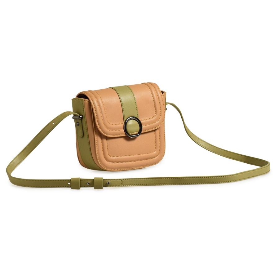 バッグ レディース イコジーニ ミニバッグ 本革 ポシェット ファスナー付き 小さめ ICO JEENE パステルカラー レザー : バルコス ...