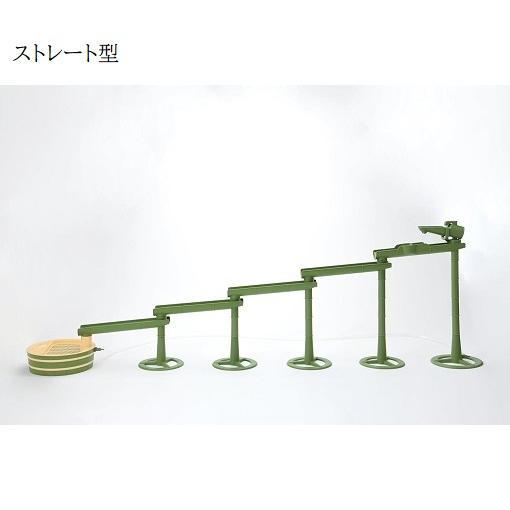 流しそうめん器 電池式 スライダー そうめん流し器 竹流麺 D-6794 桶付き ししおどし 雰囲気 和風 組立 簡単 アレンジ 自在 パーティー パール金属 同梱不可 : バーゲンライフ ...