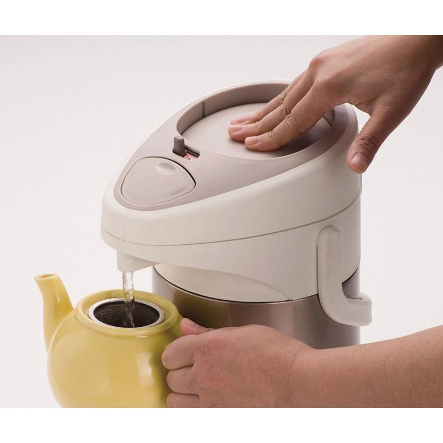 パール金属 ダブルステンレス エアーポット 2.5L メタルシルバー ホッとタイム H-6338 ステンレスポット 節電 保温 保冷 エコ 節約 : バーゲンライフショップ - 通販 ...