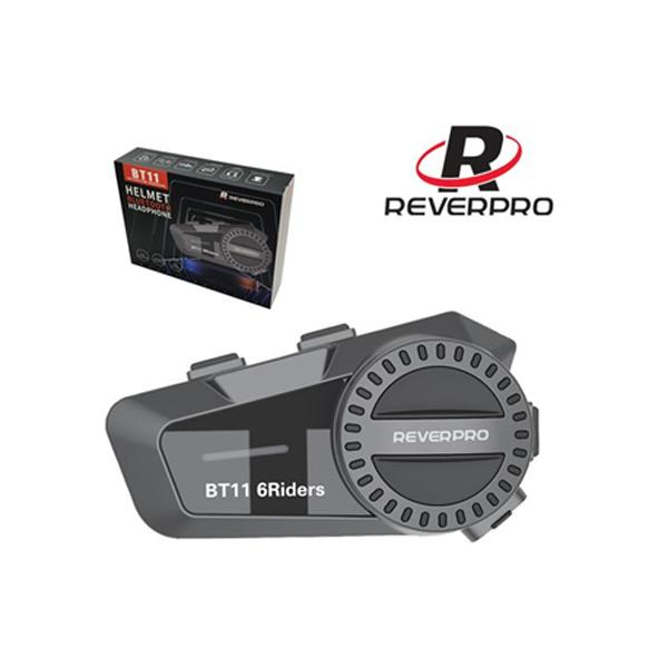REVERPRO 【リヴェルプロ】 インターコム バイク オートバイ用 インカム BT11 最大6人通話 FM塔載 : ガレージバリバリ ヤフーショッピング店 - 通販 - Yahoo!ショッピング