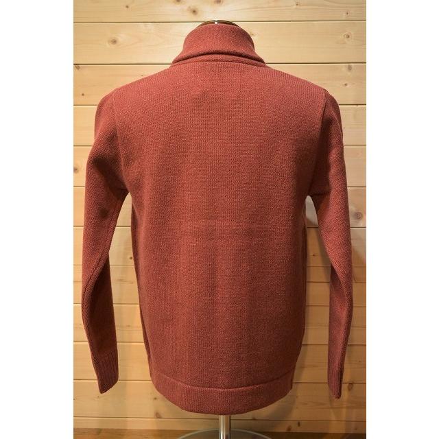 ACVM アディクトクローズ ADDICT CLOTHES ACV-KN03 SHAWL COLLAR DOUBLE BREASTED WOOL KNIT フェイドレッド ...