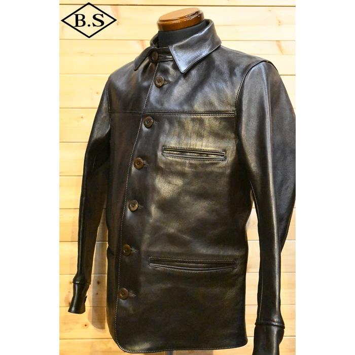 ACVM アディクトクローズ レザージャケット ACV-LJK02H HORSEHIDE CAR COAT ブラウン ...