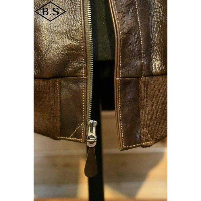 バズリクゾンズ レザージャケット Buzz Rickson’s BR80630 Type A-2 “BUZZ RICKSON'S 30th ANNIVERSARY MODEL CONTRACT ...