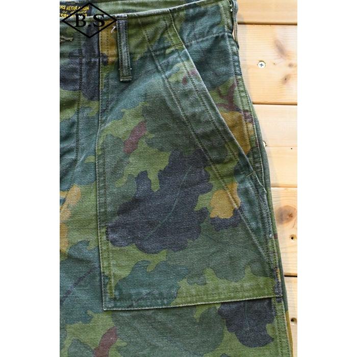 BUZZ RICKSON'S バズリクソンズ RICKSON’S ショートパンツ BR52543 MITCHELL PATTERN CAMOUFLAGE SHORTS CIVILIAN ...