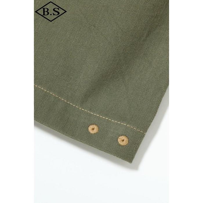 BUZZ RICKSON'S バズリクソンズ RICKSON’S パンツ Lot No. BR42501 U.S. MARINE CORPS M-1944 HERRINGBONE PANTS ...