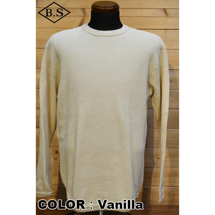 CUSHMAN クッシュマン ロンT 26361 BIG WAFFLE LONG SLEEVE TEE ビッグワッフル サーマル : BarnStormer2号店 - 通販 - Yahoo ...