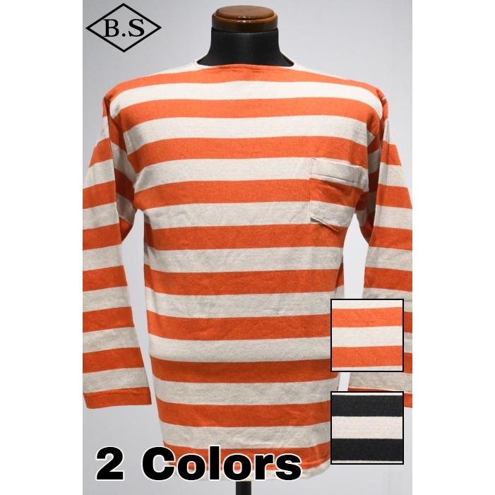 CUSHMAN クッシュマン 長袖Tシャツ 26849 BORDER BOAT NECK TEE : BarnStormer2号店 - 通販 ...