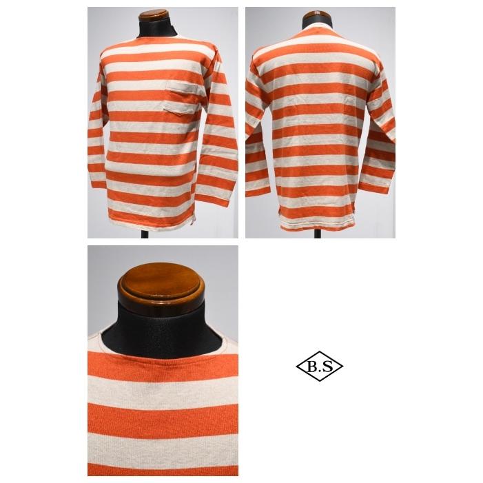 CUSHMAN クッシュマン 長袖Tシャツ 26849 BORDER BOAT NECK TEE : BarnStormer2号店 - 通販 ...