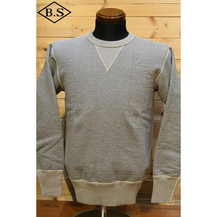 DELUXEWARE デラックスウエア スウェット S101-00 FLAT.SEAM PLAIN 杢GRAY.BEI 杢グレーベージュ : BarnStormer2号店 - 通販 ...