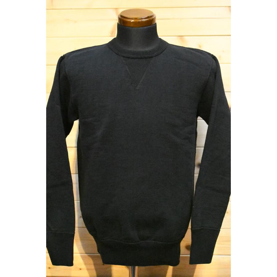 DELUXEWARE デラックスウエア スウェット S101-00 FLAT.SEAM PLAIN CORE.BLACK : BarnStormer2号店 - 通販 - Yahoo!ショッピング