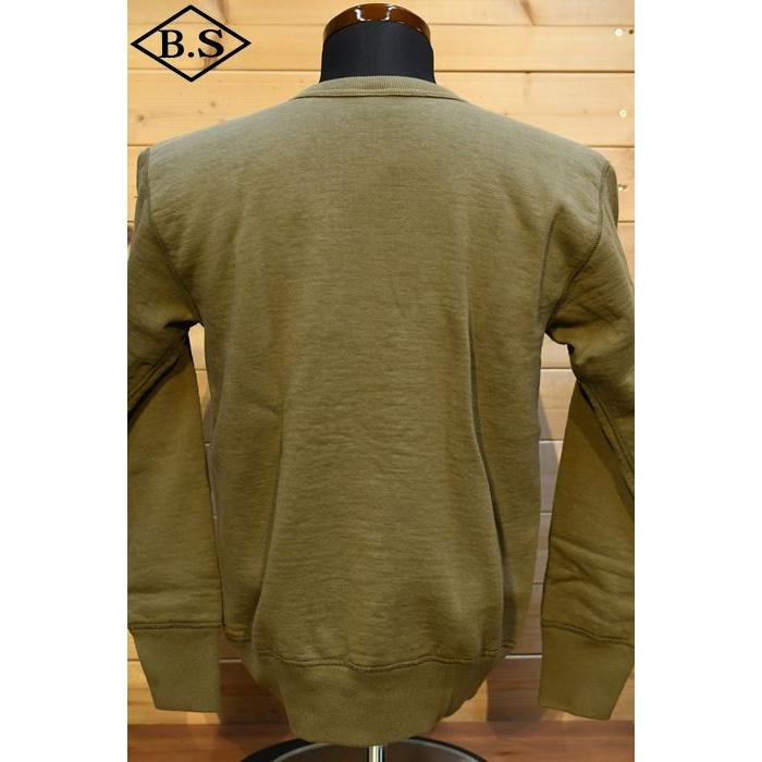 DELUXEWARE デラックスウエア スウェット S101-00 FLAT.SEAM PLAIN DP.KHAKI : BarnStormer2号店 - 通販 - Yahoo!ショッピング