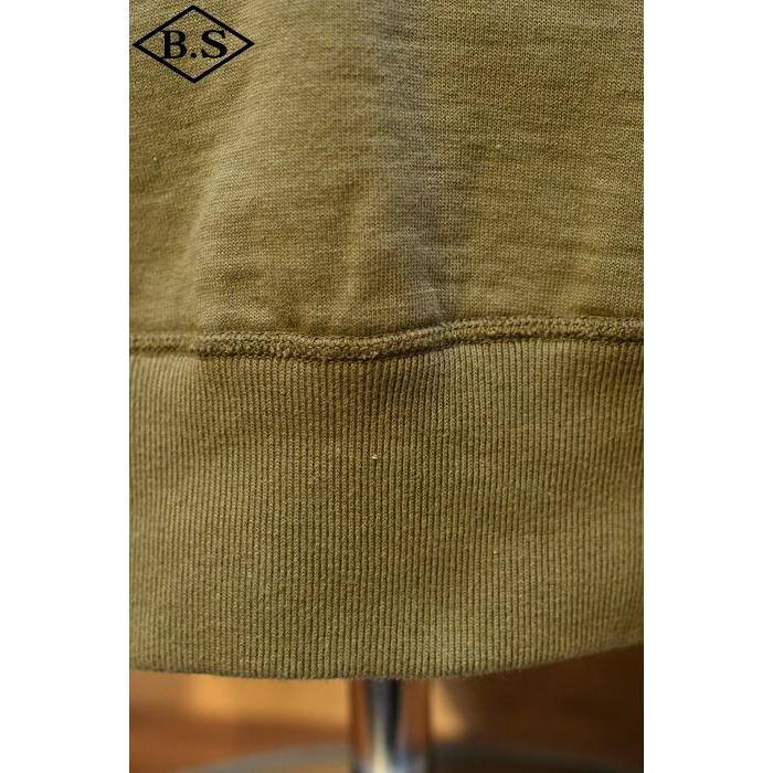 DELUXEWARE デラックスウエア スウェット S101-00 FLAT.SEAM PLAIN DP.KHAKI : BarnStormer2号店 - 通販 - Yahoo!ショッピング