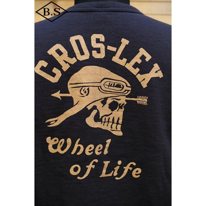 DELUXEWARE デラックスウエア スウェット S101-42 CROS-LEX BLUE.PURPLE : BarnStormer2号店 - 通販 - Yahoo!ショッピング