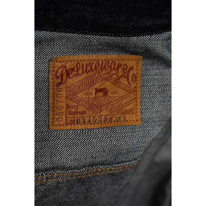 DELUXEWARE デラックスウエア デニムジャケット DX4025 SECOND MODEL JACKET : BarnStormer2号店 - 通販 - Yahoo!ショッピング