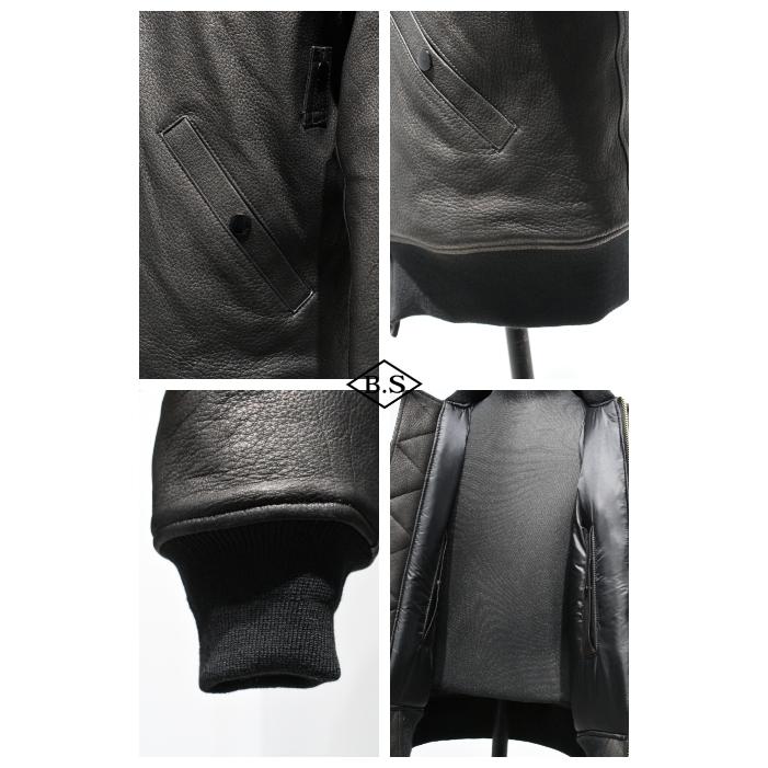 シーワークス CWORKS レザージャケット CWJK028 LEA MA-1タイプ : BarnStormer2号店 - 通販 - Yahoo!ショッピング