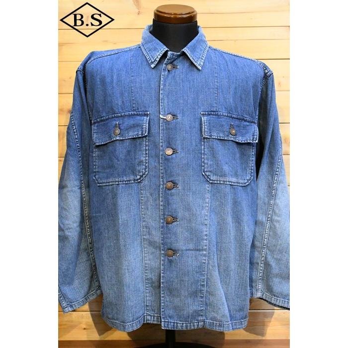 FULLCOUNT フルカウント 長袖シャツ 4082HW-2 Denim Utility Shirt Indigo : BarnStormer2号店 - 通販 - Yahoo!ショッピング