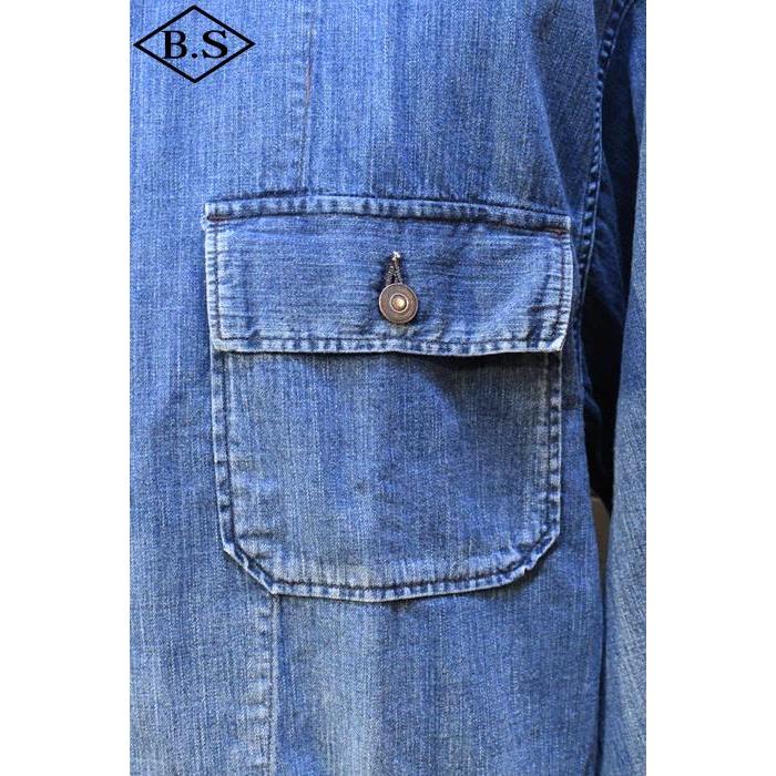 FULLCOUNT フルカウント 長袖シャツ 4082HW-2 Denim Utility Shirt Indigo : BarnStormer2号店 - 通販 - Yahoo!ショッピング