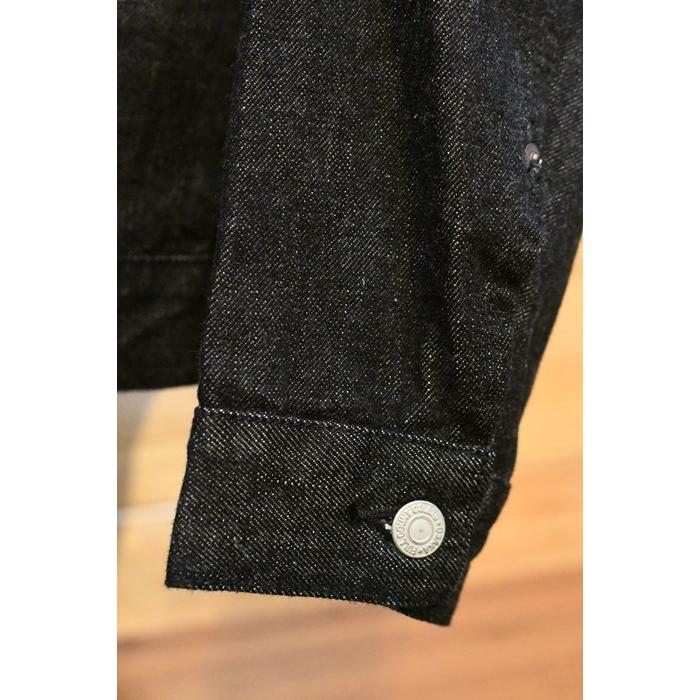 FULLCOUNT フルカウント Gジャン 2102BK Type2 black Denim Jacket セカンドタイプ ブラックデニム ...